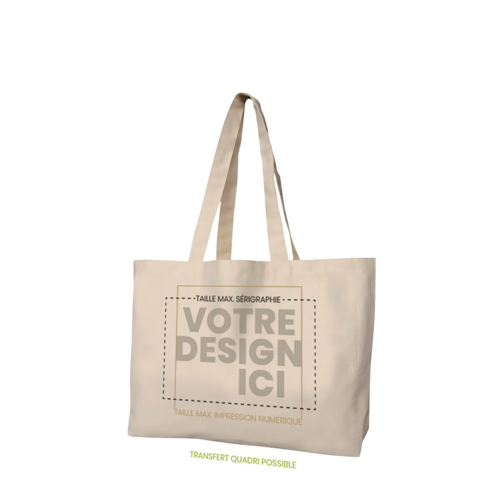 Sacs publicitaires personnalisables et réutilisables, devis en 24h